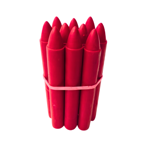 Retsol Hard Wax Crayon - Vermillion 10's – Educational Essentials Ltd