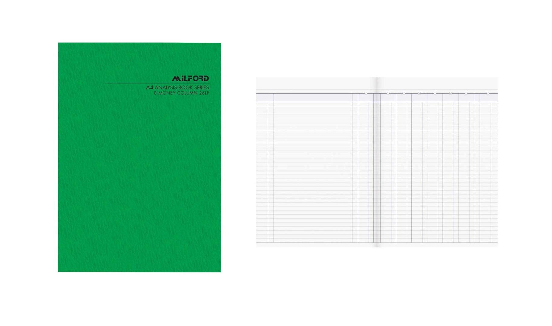 Account Book - A4 Limp - 26 leaf (8 Money Column) – Educational ...