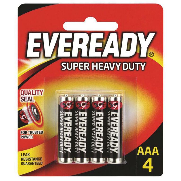 Eveready AAA Battery - 4 pack – Educational Essentials Ltd